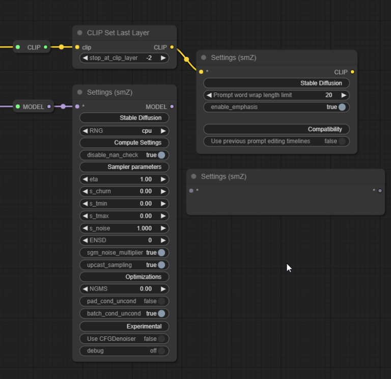 ComfyUIでAutomatic1111と同じ画像を作る方法【smZNodes】